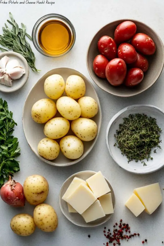 Frika (Potato and Cheese Hash) Recipe - MJRECIPE